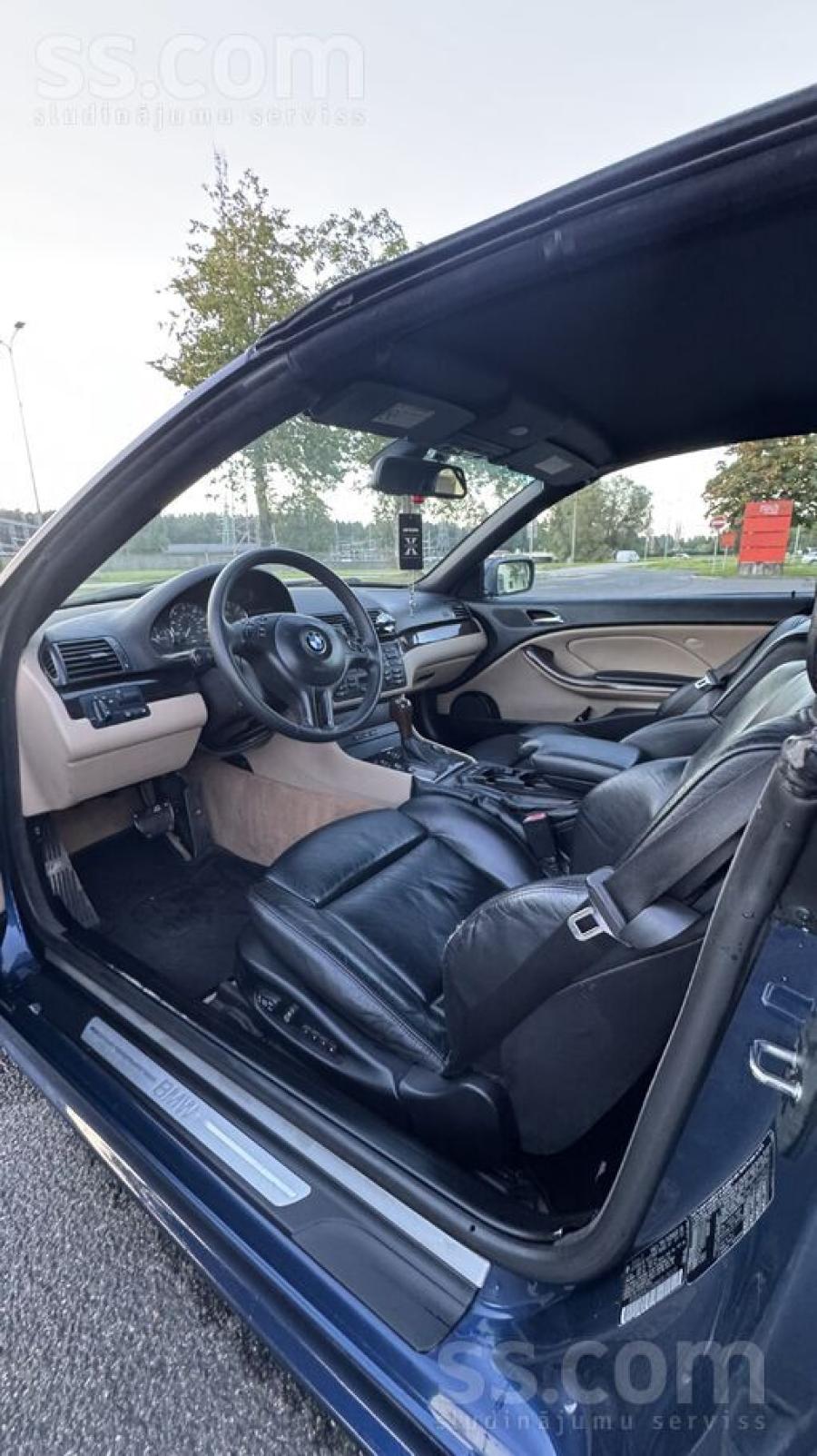 Blue BMW 325 2004 in Riga, with an engine capacity of 2.50 L and mileage of 205 thousand km for 5200 €, photo 6 on AUTOMOTO.COM.LV