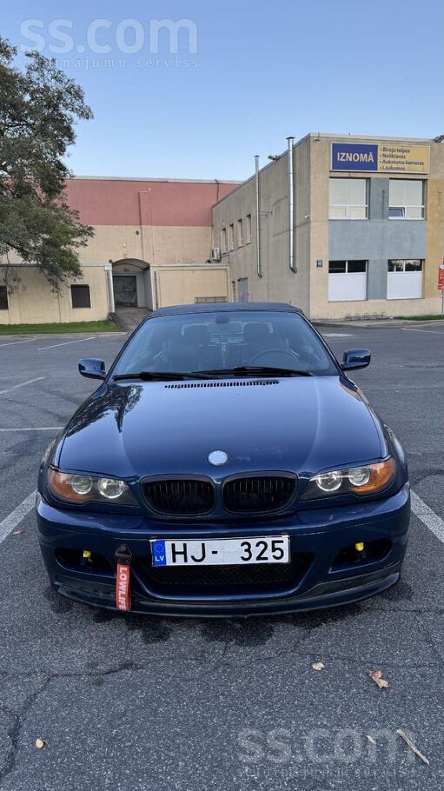 Blue BMW 325 2004 in Riga, with an engine capacity of 2.50 L and mileage of 205 thousand km for 5200 €, photo 12 on AUTOMOTO.COM.LV