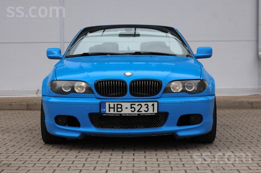 Синий БМВ 325 2004 в Рига, объемом двигателя 2.50 л и пробегом 185 тыс. км за 4495 €, фото 5 на AUTOMOTO.COM.LV