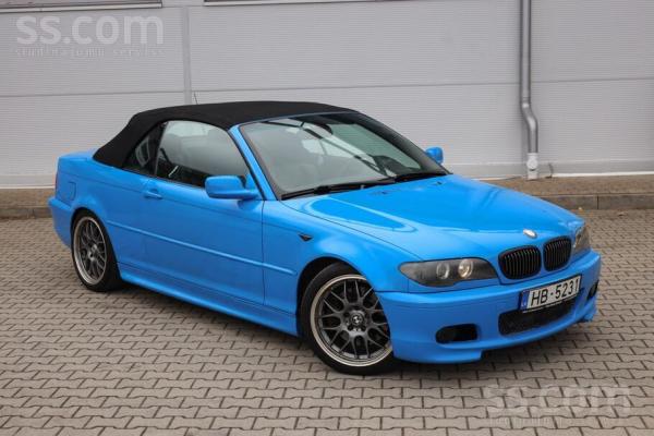 Blue BMW 325 2004 in Riga, with an engine capacity of 2.50 L and mileage of 185 thousand km for 4495 €, photo 6 on AUTOMOTO.COM.LV