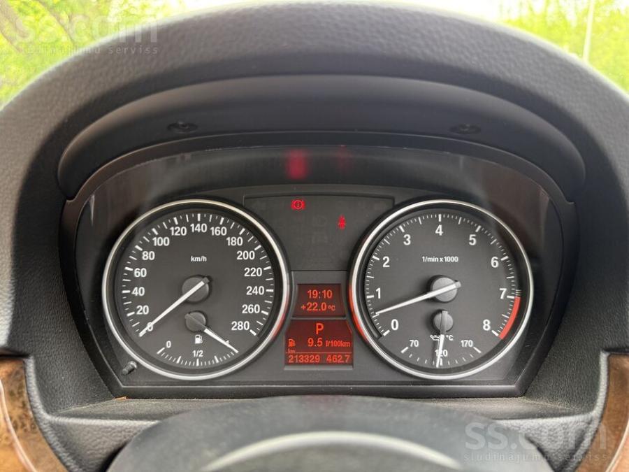 Blue BMW 325 2008 in Jurmala, with an engine capacity of 3.00 L and mileage of 213 thousand km for 11500 €, photo 10 on AUTOMOTO.COM.LV
