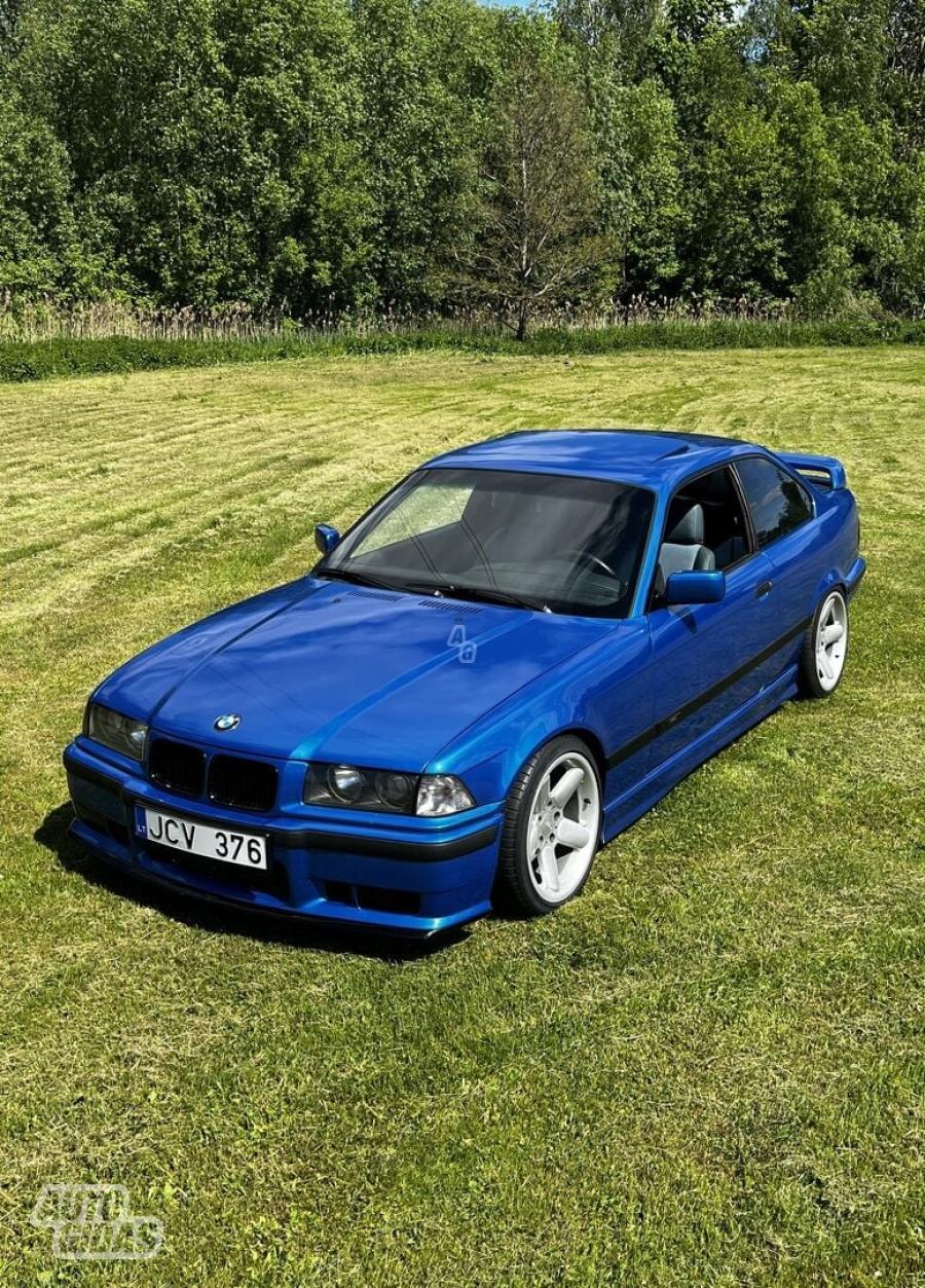 Blue BMW 325 1994 in Radviliskis, with an engine capacity of 2.50 L and mileage of 391 thousand km for 6300 €, photo 3 on AUTOMOTO.COM.LV