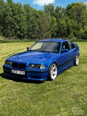 Blue BMW 325 1994 in Radviliskis, with an engine capacity of 2.50 L and mileage of 391 thousand km for 6300 €, photo 4 on AUTOMOTO.COM.LV