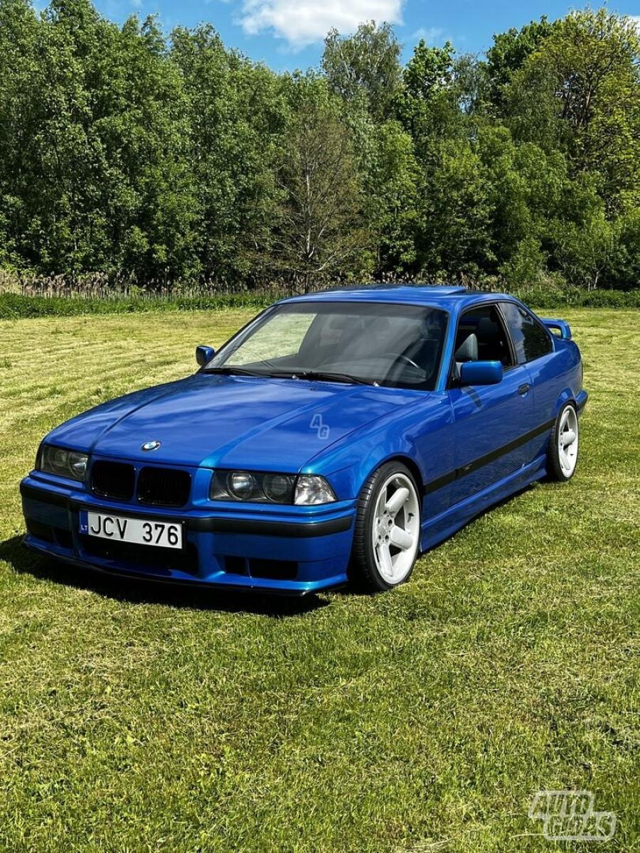Blue BMW 325 1994 in Radviliskis, with an engine capacity of 2.50 L and mileage of 391 thousand km for 6300 €, photo 4 on AUTOMOTO.COM.LV
