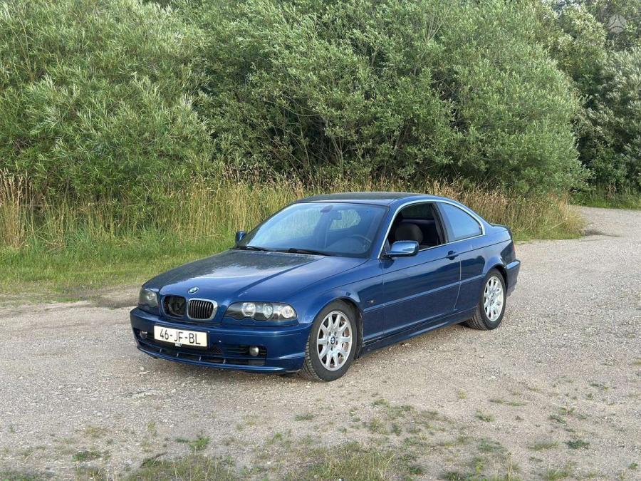 Blue BMW 325 2002 in Vilnius, with an engine capacity of 2.49 L and mileage of 324 thousand km for 3000 €, photo 1 on AUTOMOTO.COM.LV