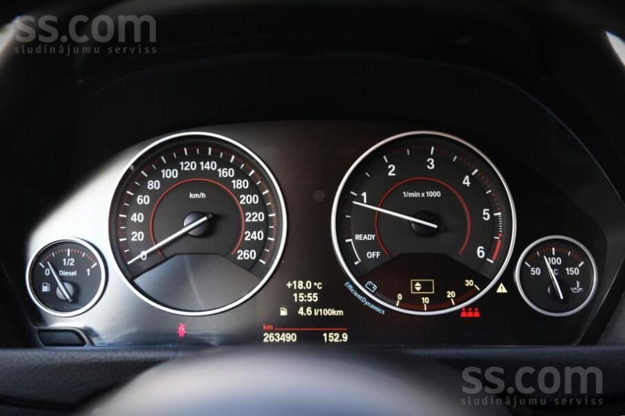 Zils BMW 325 2014 Rīga, ar dzinēja tilpumu 2.00 L un nobraukumu 263 tūkst. km par 9995 €, foto 9 vietnē AUTOMOTO.COM.LV