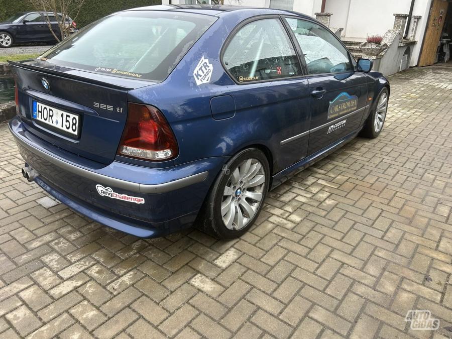 Blue BMW 325 2003 in Kaunas, with an engine capacity of 2.50 L and mileage of 254 thousand km for 4900 €, photo 4 on AUTOMOTO.COM.LV
