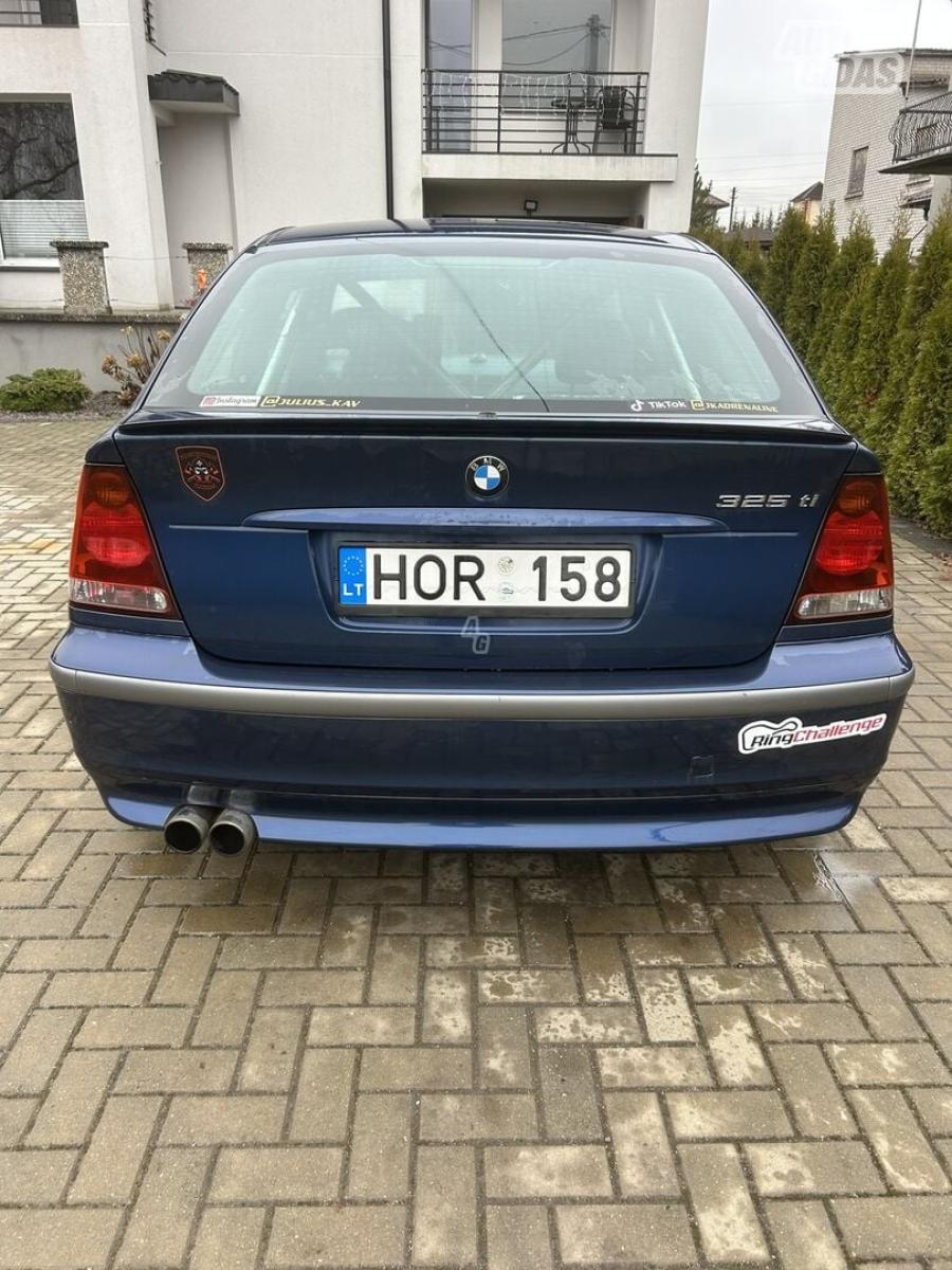Blue BMW 325 2003 in Kaunas, with an engine capacity of 2.50 L and mileage of 254 thousand km for 4900 €, photo 5 on AUTOMOTO.COM.LV