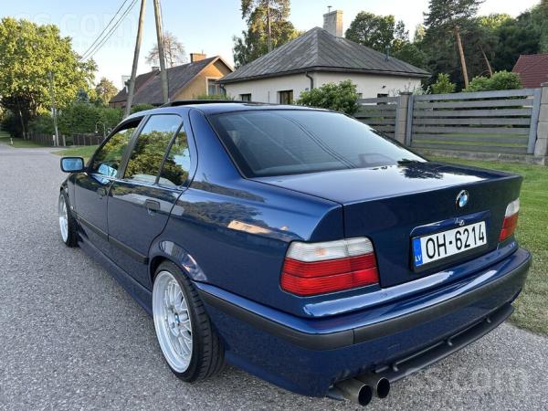 Blue BMW 325 1997 in Riga, with an engine capacity of 2.50 L and mileage of 340 thousand km for 7800 €, photo 4 on AUTOMOTO.COM.LV