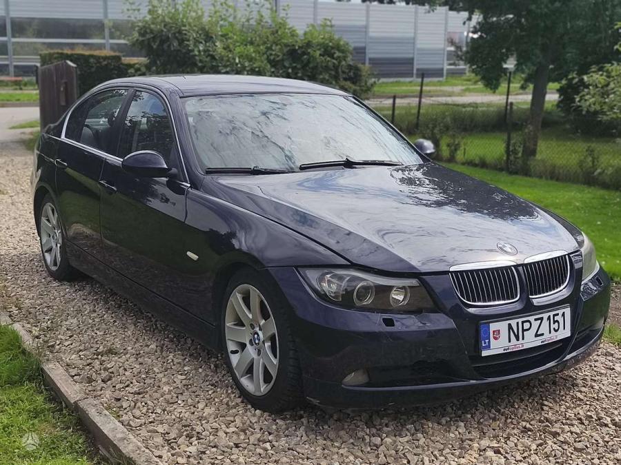 Синий БМВ 325 2006 в Радвилишкис, объемом двигателя 2.50 л и пробегом 3 тыс. км за 2200 €, фото 4 на AUTOMOTO.COM.LV