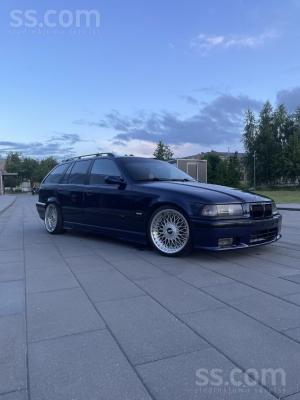 Blue BMW 325 1997 in Riga, with an engine capacity of 3.00 L and mileage of 465 thousand km for 6200 €, photo 3 on AUTOMOTO.COM.LV