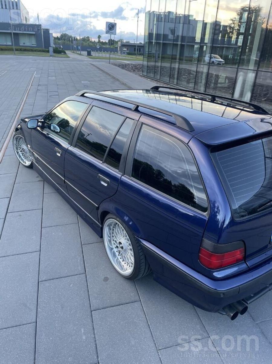 Blue BMW 325 1997 in Riga, with an engine capacity of 3.00 L and mileage of 465 thousand km for 6200 €, photo 5 on AUTOMOTO.COM.LV