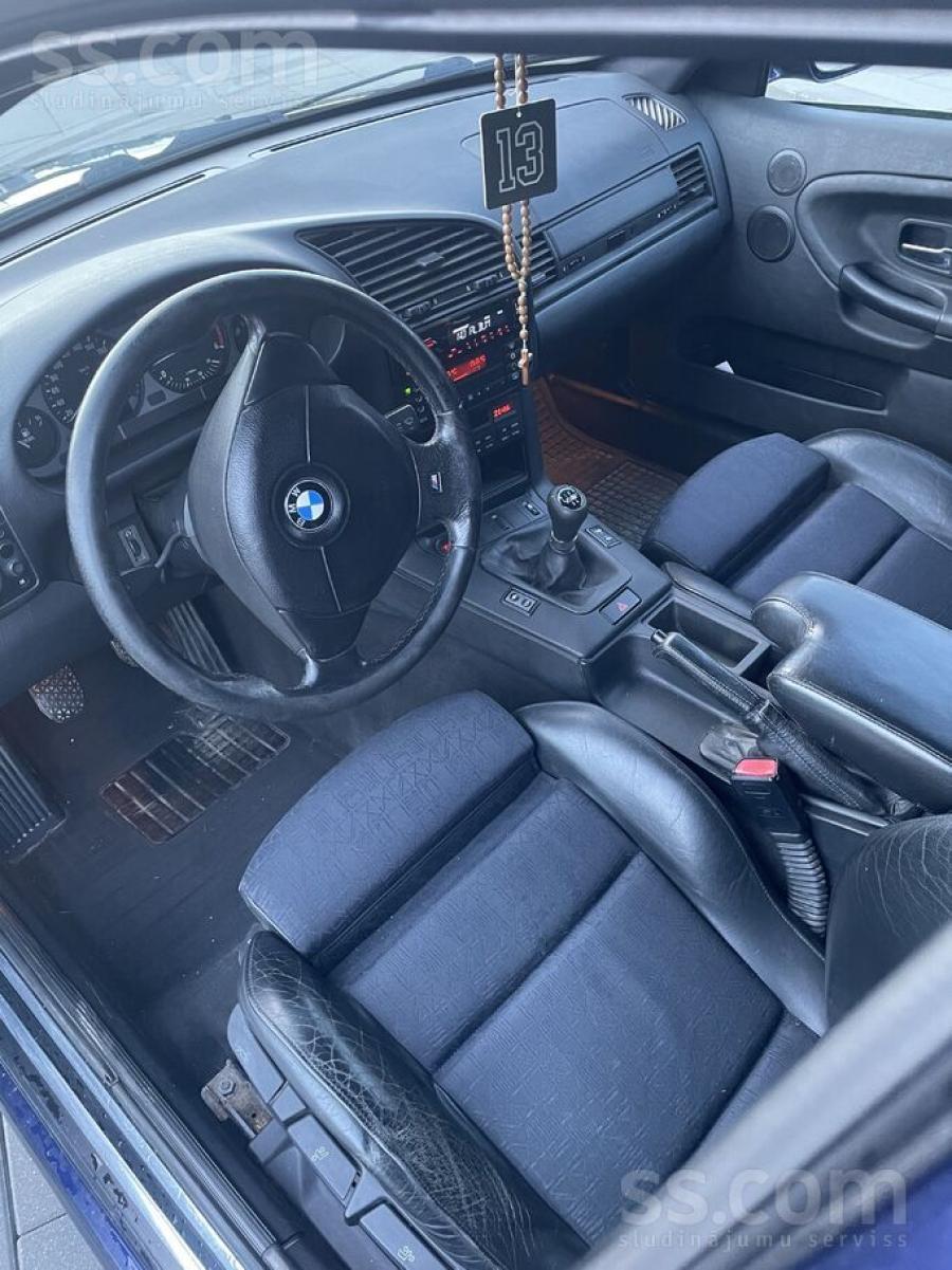 Blue BMW 325 1997 in Riga, with an engine capacity of 3.00 L and mileage of 465 thousand km for 6200 €, photo 8 on AUTOMOTO.COM.LV