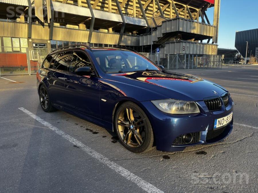 Blue BMW 325 2007 in Riga, with an engine capacity of 3.00 L and mileage of 490 thousand km for 5050 €, photo 1 on AUTOMOTO.COM.LV