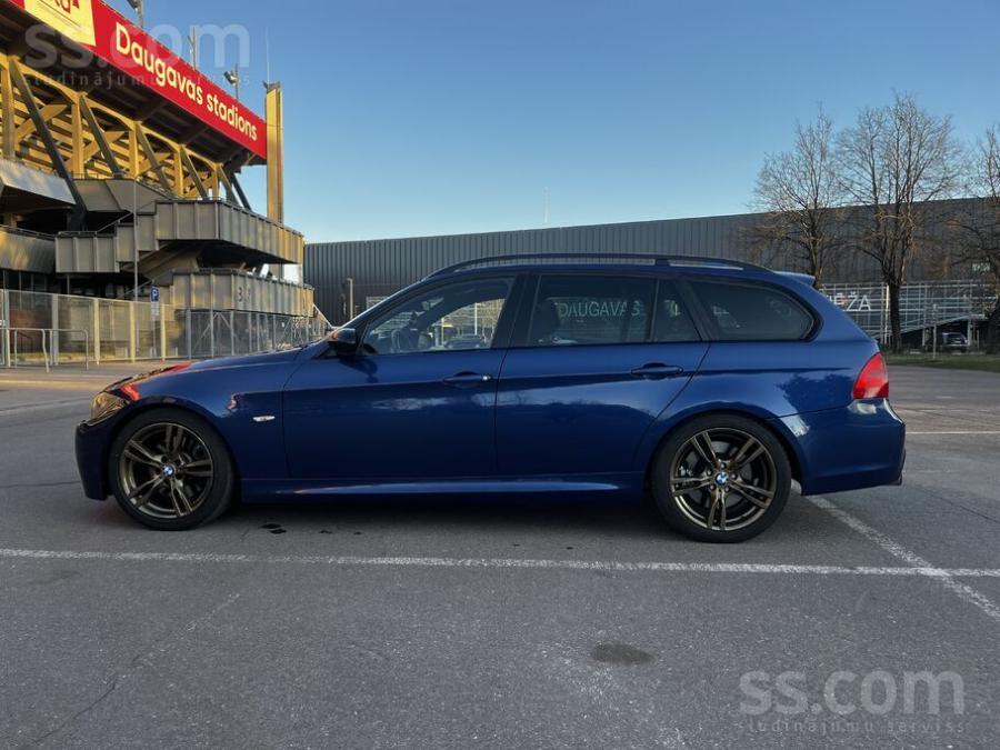 Blue BMW 325 2007 in Riga, with an engine capacity of 3.00 L and mileage of 490 thousand km for 5050 €, photo 6 on AUTOMOTO.COM.LV