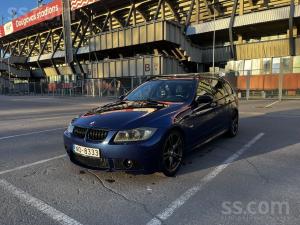 Blue BMW 325 2007 in Riga, with an engine capacity of 3.00 L and mileage of 490 thousand km for 5050 €, photo 7 on AUTOMOTO.COM.LV