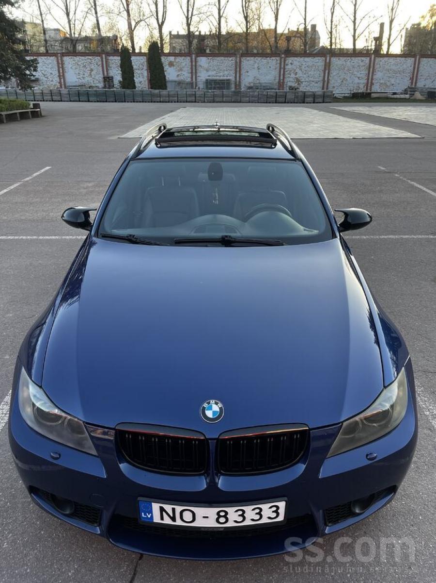 Blue BMW 325 2007 in Riga, with an engine capacity of 3.00 L and mileage of 490 thousand km for 5050 €, photo 8 on AUTOMOTO.COM.LV