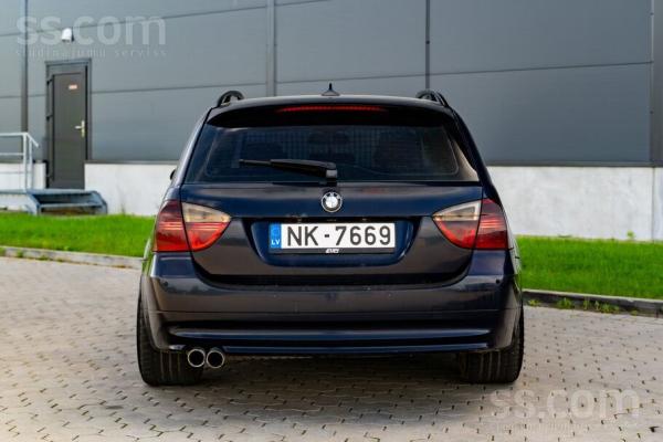 Blue BMW 325 2007 in Riga, with an engine capacity of 3.00 L and mileage of 413 thousand km for 5990 €, photo 6 on AUTOMOTO.COM.LV