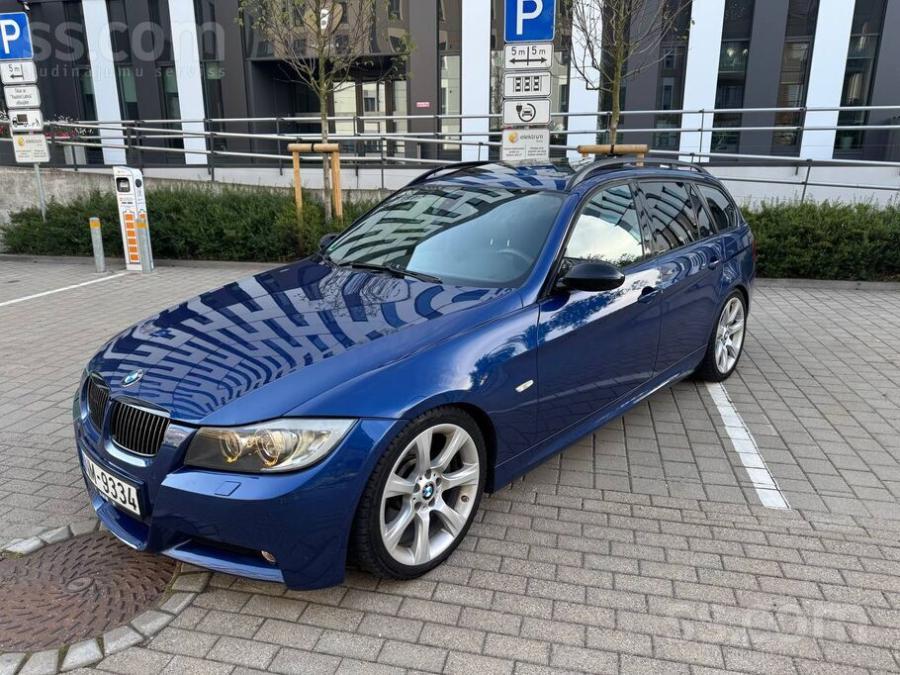 Синий БМВ 325 2007 в Рига, объемом двигателя 3.00 л и пробегом 310 тыс. км за 6000 €, фото 1 на AUTOMOTO.COM.LV