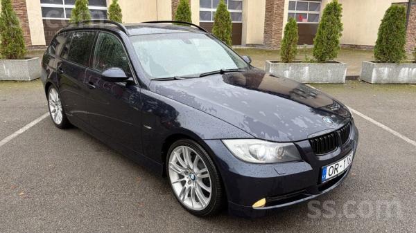 BMW 325 2007 RÄ«ga vietnÄ Zils BMW 325 2007 RÄ«ga, ar dzinÄja tilpumu 2.50 L un nobraukumu 245 tÅ«kst. km par 6250 ā¬, foto 4 vietnÄ AUTOMOTO.COM.LV