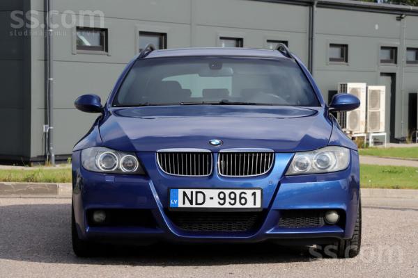 Blue BMW 325 2008 in Tukums, with an engine capacity of 3.00 L and mileage of 361 thousand km for 5990 €, photo 7 on AUTOMOTO.COM.LV