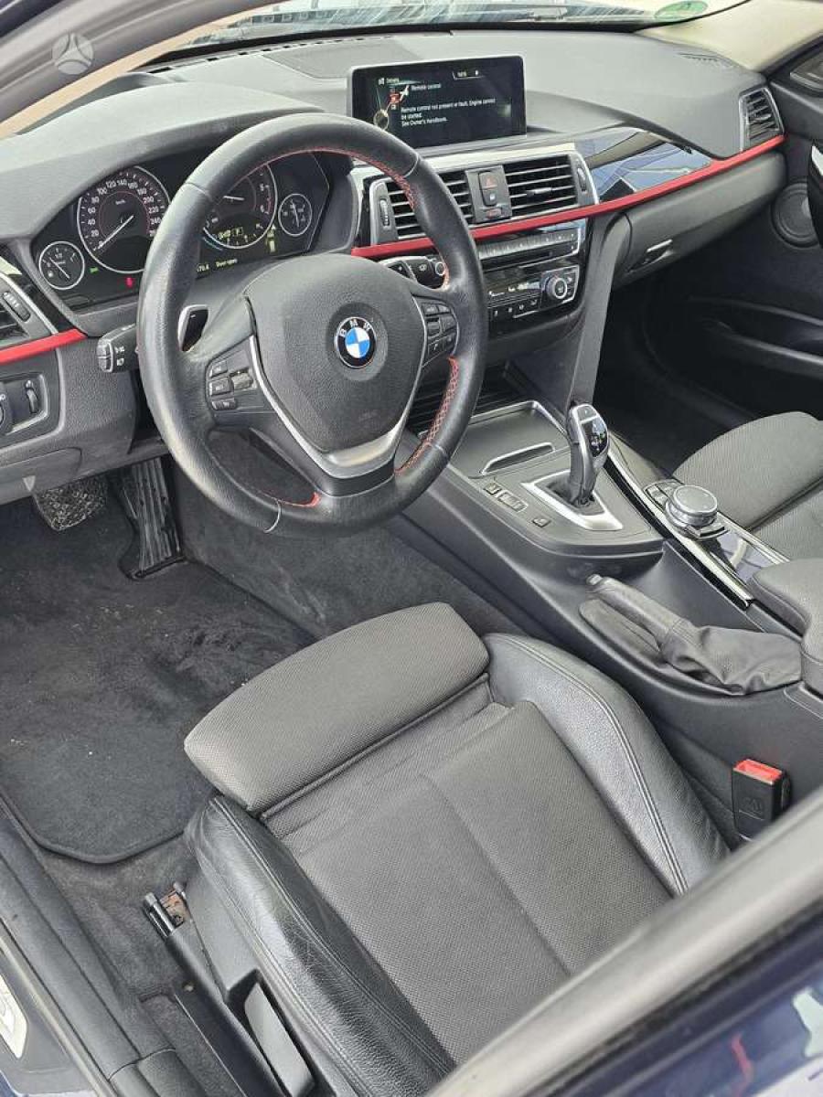 Blue BMW 325 2016 in Vilnius, with an engine capacity of 2.00 L and mileage of 300 thousand km for 9999 €, photo 12 on AUTOMOTO.COM.LV