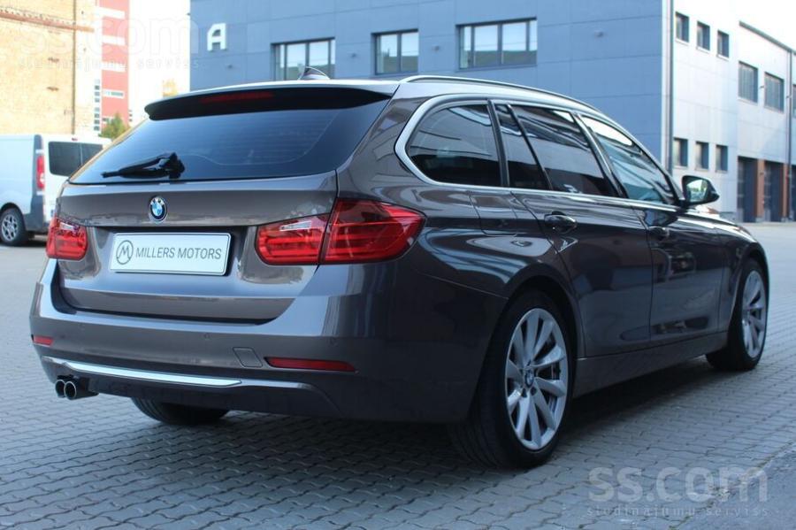 Brown BMW 325 2014 in Riga, with an engine capacity of 2.00 L and mileage of 309 thousand km for 9650 €, photo 6 on AUTOMOTO.COM.LV