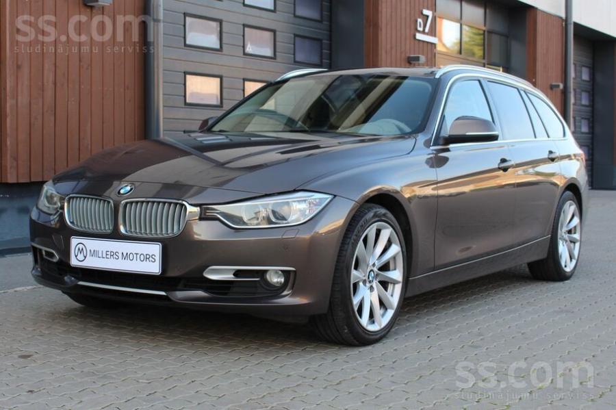 Brown BMW 325 2014 in Riga, with an engine capacity of 2.00 L and mileage of 309 thousand km for 9650 €, photo 9 on AUTOMOTO.COM.LV