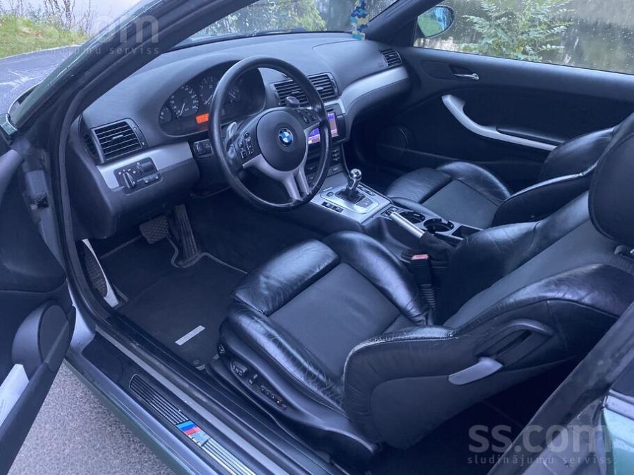 Zaļš BMW 325 2004 Rīga, ar dzinēja tilpumu 2.50 L un nobraukumu 300 tūkst. km par 4500 €, foto 10 vietnē AUTOMOTO.COM.LV