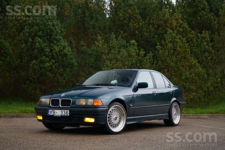 Zaļš BMW 325 1995 Rīga, ar dzinēja tilpumu 2.50 L un nobraukumu 205 tūkst. km par 5499 €, foto 3 vietnē AUTOMOTO.COM.LV