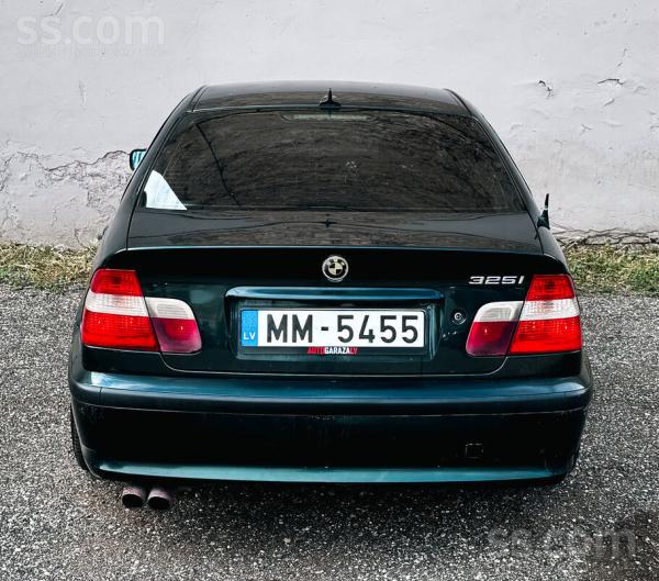 Zaļš BMW 325 2002 Rīga, ar dzinēja tilpumu 2.50 L un nobraukumu 385 tūkst. km par 2000 €, foto 3 vietnē AUTOMOTO.COM.LV