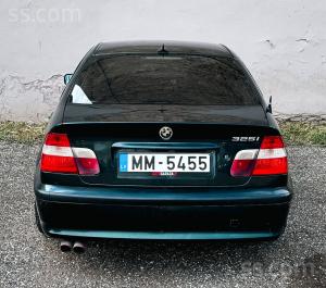 Zaļš BMW 325 2002 Rīga, ar dzinēja tilpumu 2.50 L un nobraukumu 385 tūkst. km par 2000 €, foto 4 vietnē AUTOMOTO.COM.LV