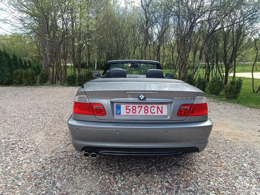 Pelēks BMW 325 2006 Kauņa, ar dzinēja tilpumu 2.50 L un nobraukumu 63 tūkst. km par 11250 €, foto 5 vietnē AUTOMOTO.COM.LV