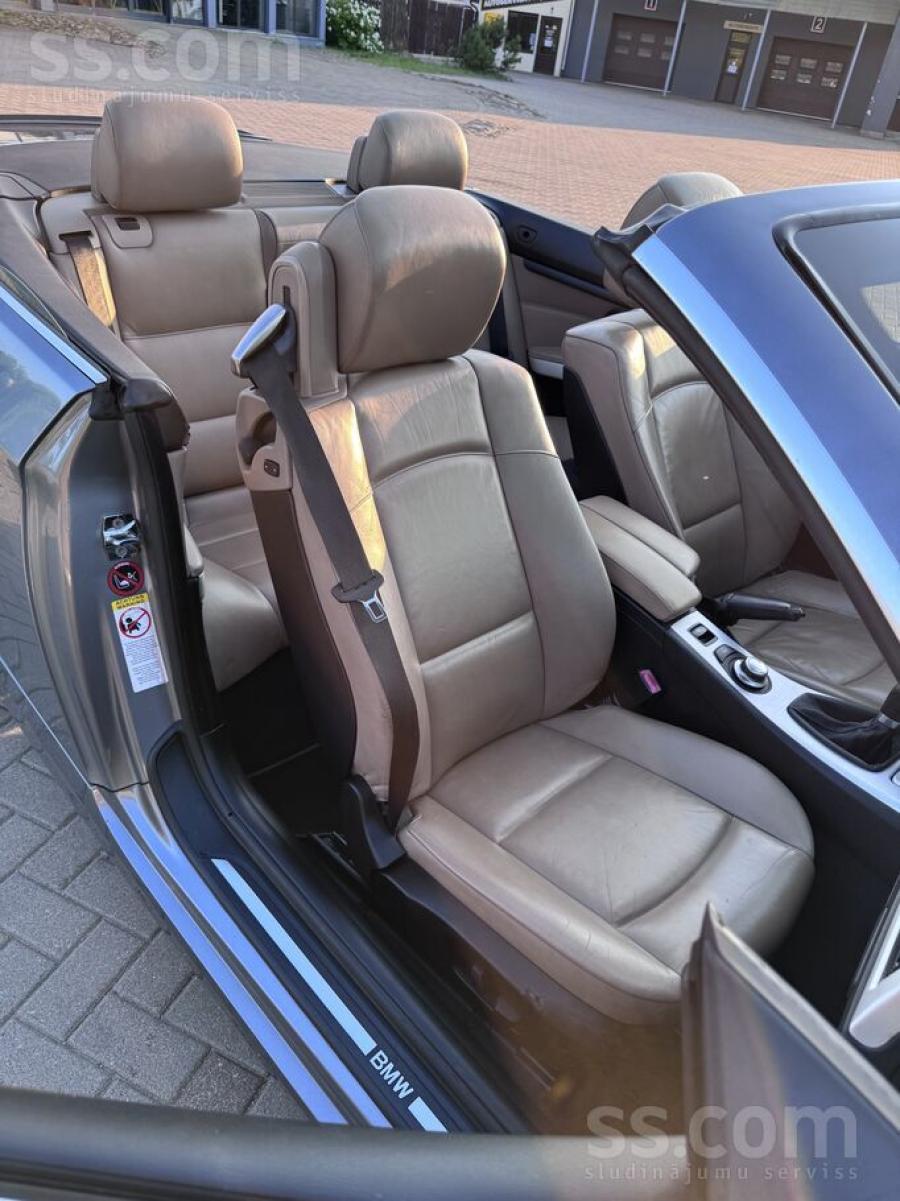 Grey BMW 325 2006 in Kuldiga, with an engine capacity of 3.00 L and mileage of 129 thousand km for 6200 €, photo 8 on AUTOMOTO.COM.LV