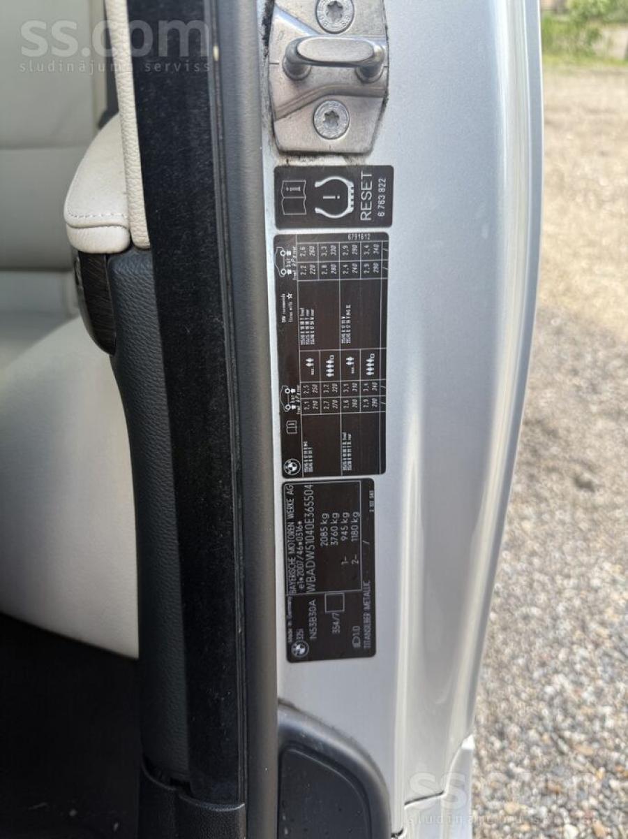 Pelēks BMW 325 2010 Rīga, ar dzinēja tilpumu 3.00 L un nobraukumu 145 tūkst. km par 13500 €, foto 7 vietnē AUTOMOTO.COM.LV