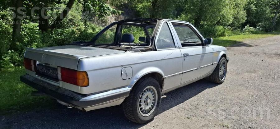 Pelēks BMW 325 1986 Rīga, ar dzinēja tilpumu 2.70 L un nobraukumu 188 tūkst. km par 5150 €, foto 3 vietnē AUTOMOTO.COM.LV