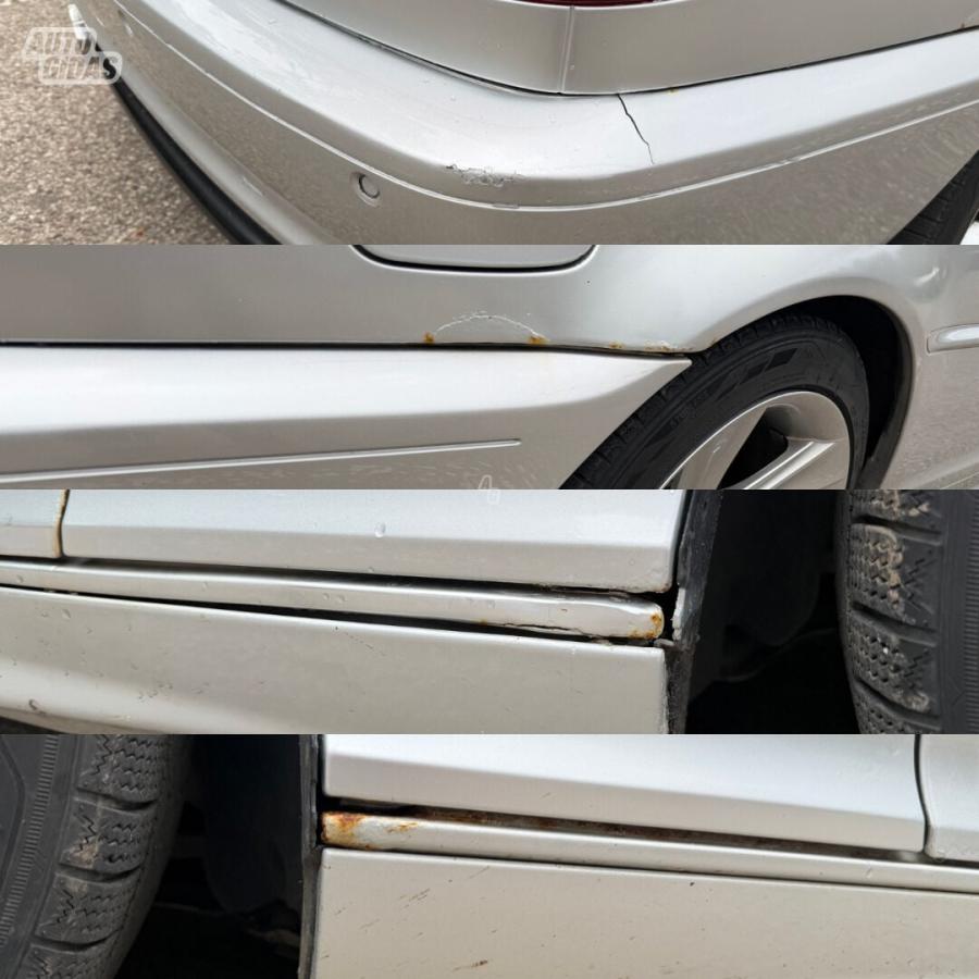 Grey BMW 325 2002 in Vilnius, with an engine capacity of 2.50 L and mileage of 260 thousand km for 3000 €, photo 13 on AUTOMOTO.COM.LV