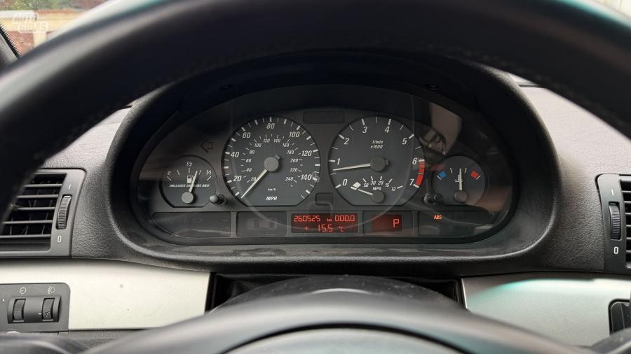 Grey BMW 325 2002 in Vilnius, with an engine capacity of 2.50 L and mileage of 260 thousand km for 3000 €, photo 19 on AUTOMOTO.COM.LV