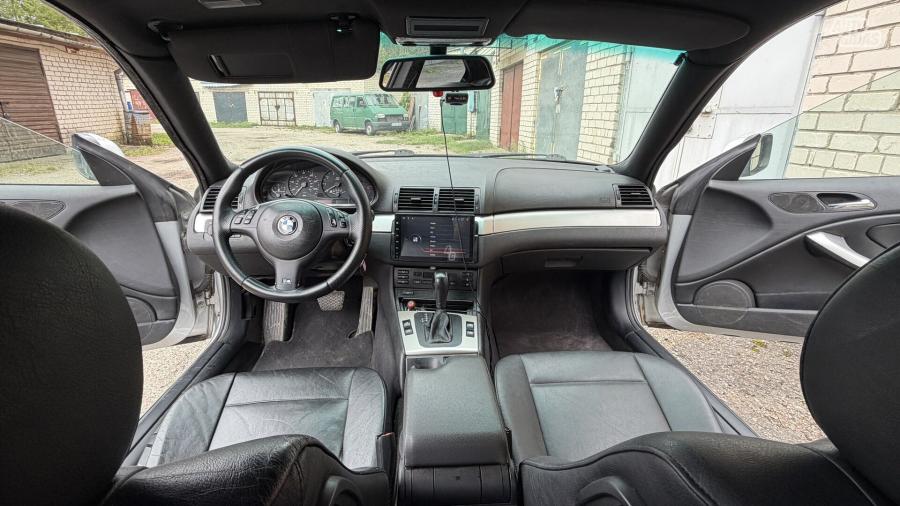 Grey BMW 325 2002 in Vilnius, with an engine capacity of 2.50 L and mileage of 260 thousand km for 3000 €, photo 23 on AUTOMOTO.COM.LV