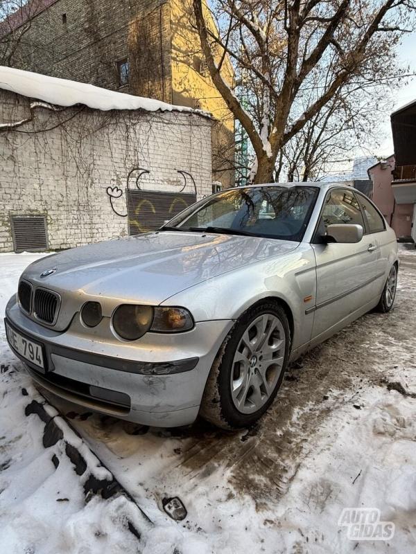 Pelēks BMW 325 2001 Viļņa, ar dzinēja tilpumu 2.50 L un nobraukumu 307 tūkst. km par 2400 €, foto 1 vietnē AUTOMOTO.COM.LV