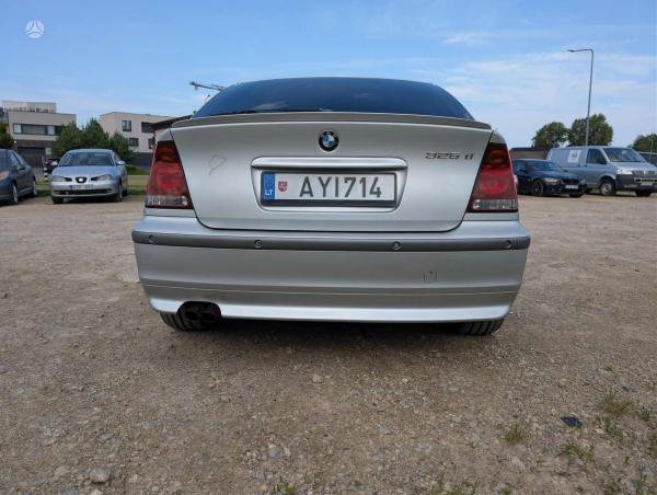 Pelēks BMW 325 2002 Kauņa, ar dzinēja tilpumu 2.49 L un nobraukumu 341 tūkst. km par 3600 €, foto 3 vietnē AUTOMOTO.COM.LV