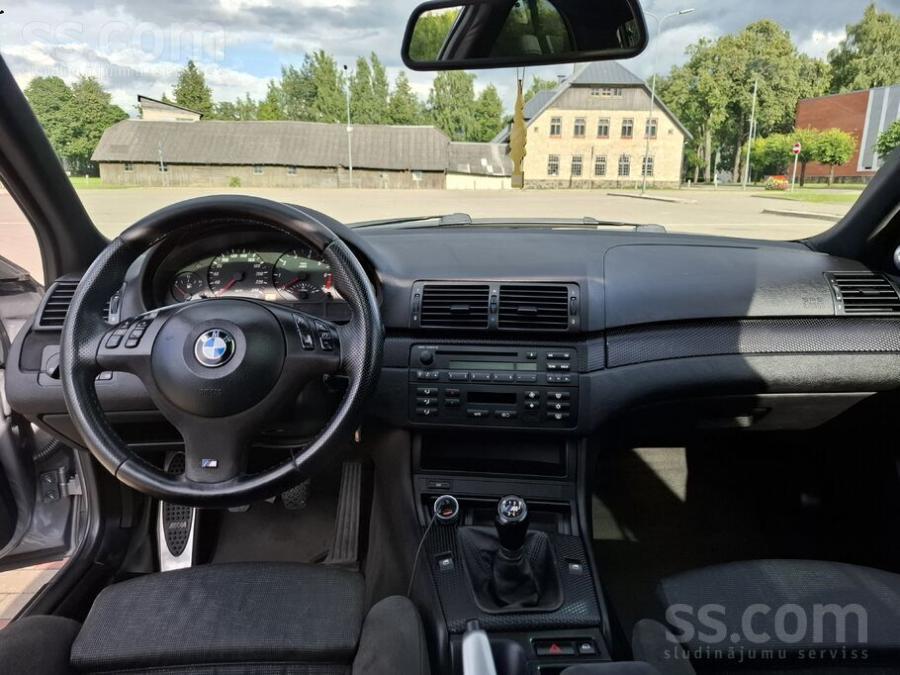 Pelēks BMW 325 2003 Cēsis, ar dzinēja tilpumu 2.50 L un nobraukumu 293 tūkst. km par 4500 €, foto 12 vietnē AUTOMOTO.COM.LV