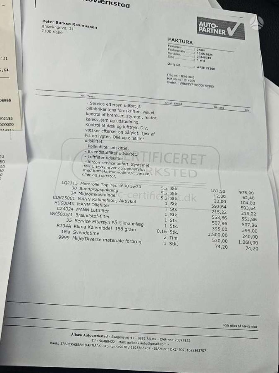 Серый БМВ 325 2014 в Пакруойис, объемом двигателя 2.00 л и пробегом 262 тыс. км за 10200 €, фото 22 на AUTOMOTO.COM.LV
