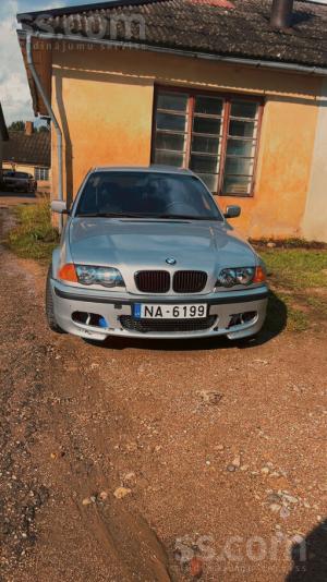 Pelēks BMW 325 1999 Rīga, ar dzinēja tilpumu 2.50 L un nobraukumu 200 tūkst. km par 7000 €, foto  vietnē AUTOMOTO.COM.LV
