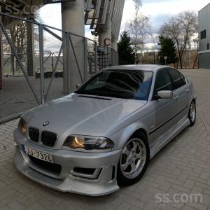 Grey BMW 325 2000 in Riga, with an engine capacity of 2.50 L and mileage of 350 thousand km for 3300 €, photo  on AUTOMOTO.COM.LV
