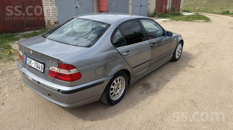 Pelēks BMW 325 2003 Daugavpils, ar dzinēja tilpumu 2.50 L un nobraukumu 222 tūkst. km par 1800 €, foto 5 vietnē AUTOMOTO.COM.LV