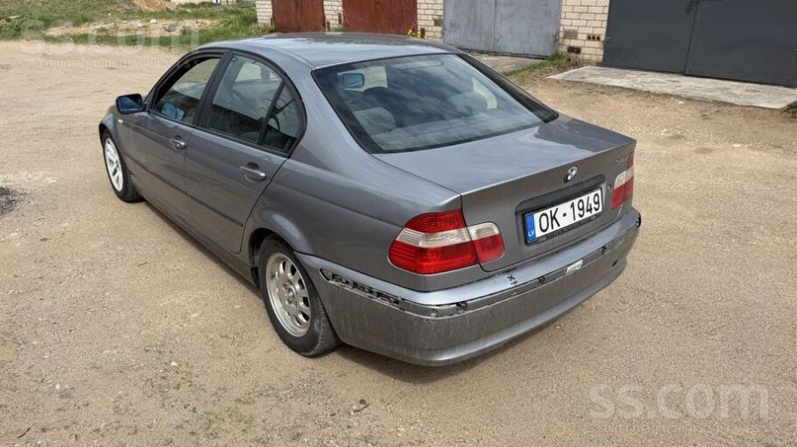Pelēks BMW 325 2003 Daugavpils, ar dzinēja tilpumu 2.50 L un nobraukumu 222 tūkst. km par 1800 €, foto 6 vietnē AUTOMOTO.COM.LV