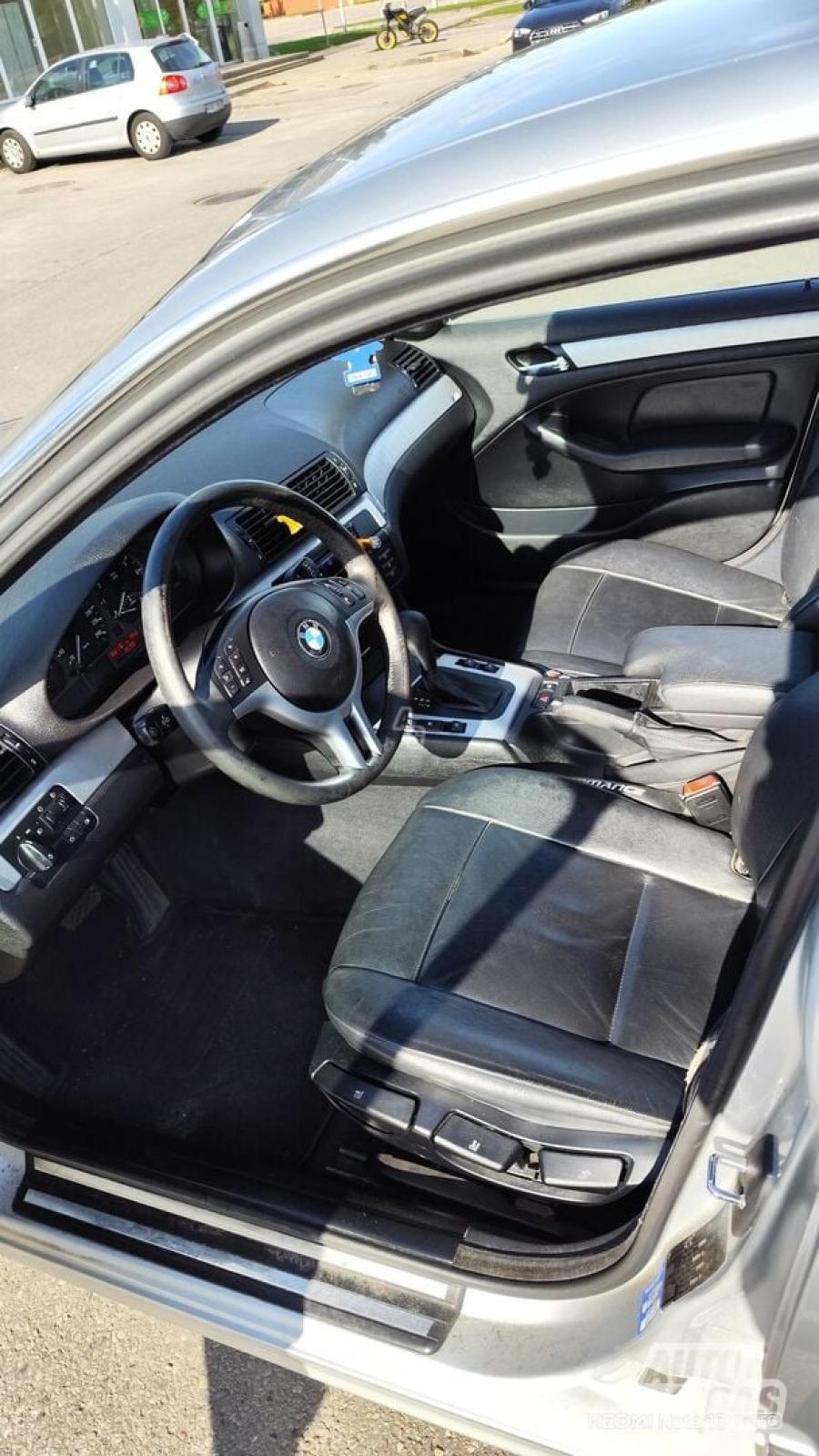Grey BMW 325 2003 in Moletai, with an engine capacity of 2.50 L and mileage of 303 thousand km for 2400 €, photo 5 on AUTOMOTO.COM.LV