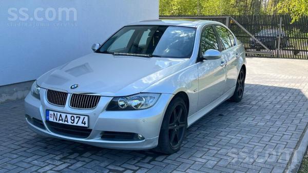 Grey BMW 325 2006 in Jelgava, with an engine capacity of 2.50 L and mileage of 260 thousand km for 3165 €, photo 1 on AUTOMOTO.COM.LV