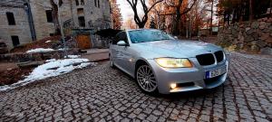 Grey BMW 325 2006 in Tallinn, with an engine capacity of 2.50 L and mileage of 306 thousand km for 4950 €, photo 10 on AUTOMOTO.COM.LV